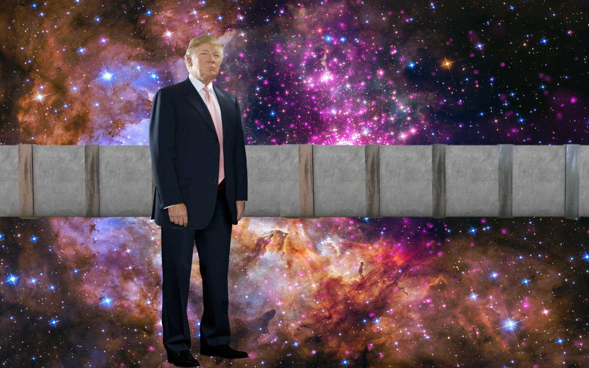 Trump Tells the Space Force to Build a Space Wall
